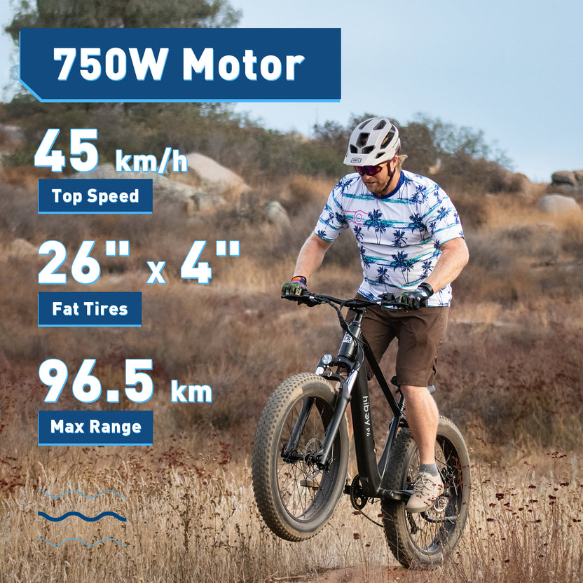 Hiboy P6 Fat Tire Electric Bike for Urban Country Road Canada – CAHIBOY